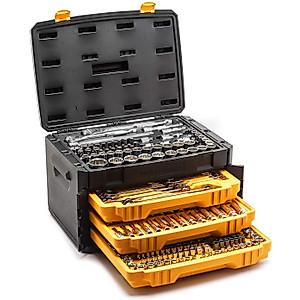 GEARWRENCH 243 Pc. 12 Pt. Mechanics Tool Set in 3 Drawer Storage Box - 80972