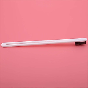 GUAngqi Simple Style Toothbrush Travel Portable Hygiene Oral Adults Disposable Toothbrush Hiking Tooth Brush Cleaning Tools Hotel Cheap Toothbrush,White,Plastic