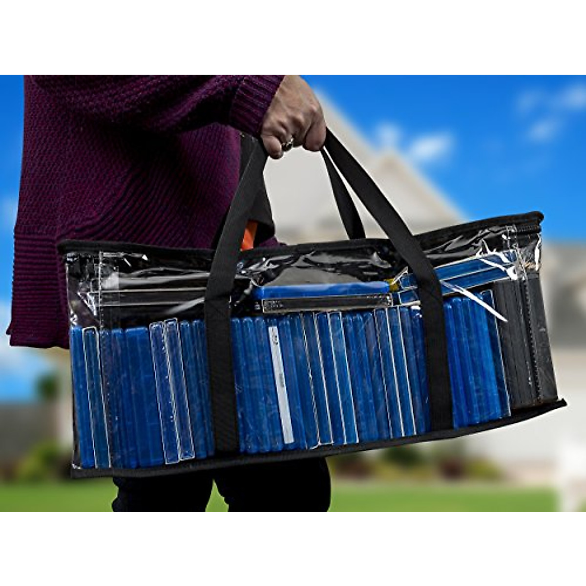 Besti Home DVD Storage Bags (2-Pack) Holds 80 Total Movies or Video Games, Blu-ray, | Convenient Travel Case for Media | Stackable, Easy to Carry