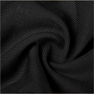 VEMILOTS Lace Thongs for Women Pack Seamless Stretch No Show Underwear Cotton Modal Thong Panties 5 Pack(5pc Black-S)