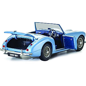 Kyosho Austin Healey 3000 Mk-1 (BN7) Convertible RHD (Right Hand Drive) Healey Blue 1/18 Diecast Model Car 08149 HBL