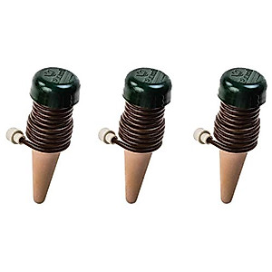Blumat Classic Plant Watering Stakes | for Everyday Home or Vacation Use | Indoor or Outdoor Water Spikes for Plants | Automatic Drip Irrigation (3 Pack)
