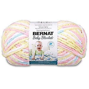Bernat Baby Blanket Big Ball Yarn (2-Pack) Pitter Patter 161104-04616
