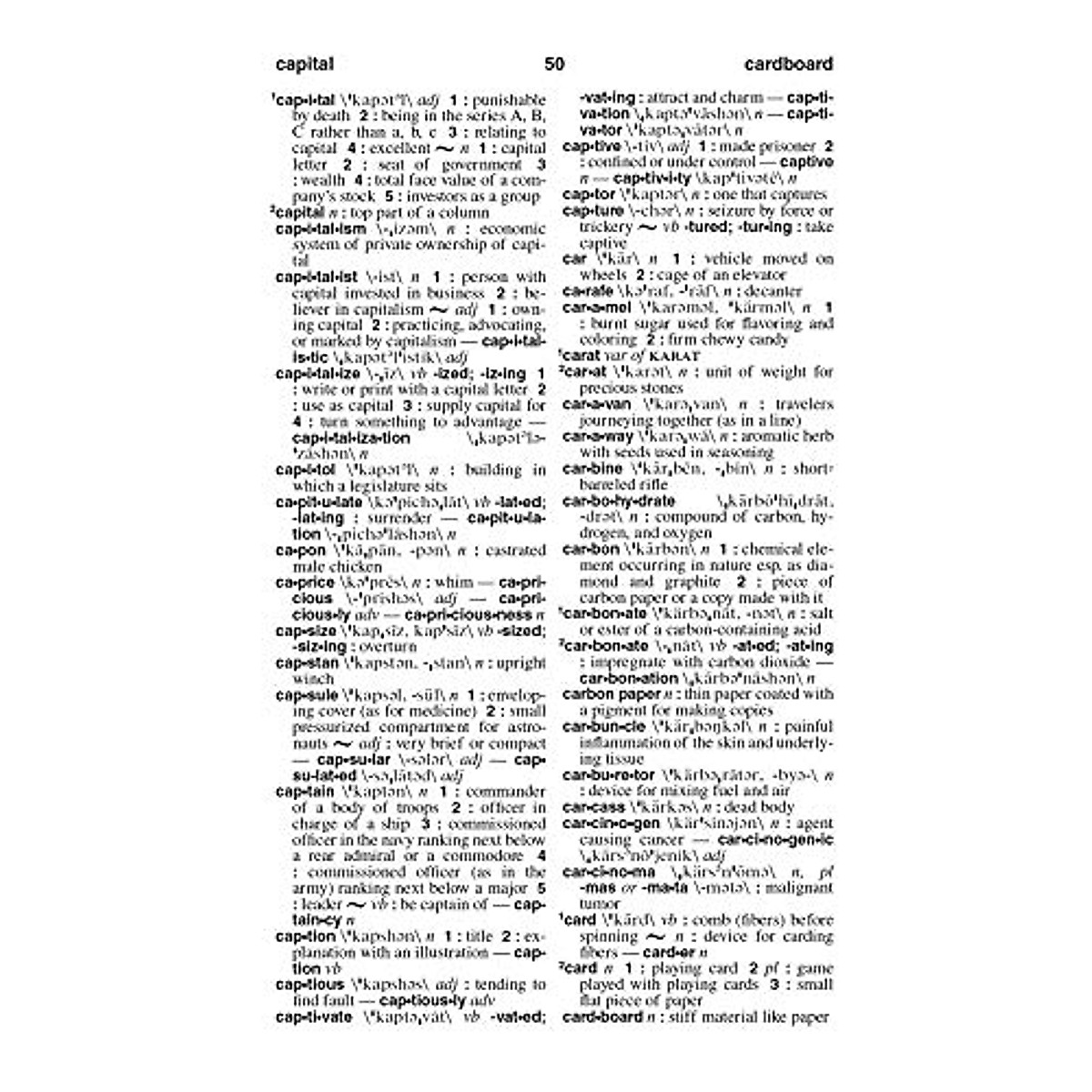 Merriam-Webster's Pocket Dictionary, Newest Edition, (Flexi Paperback) (Pocket Reference Library)