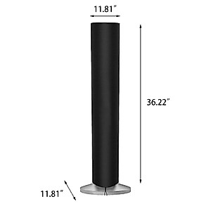 Tower Fan Cover,Waterproof&Dustproof Fan Cover,Standing Fan Covers,Floor Fan Cover,Oscillating Tower Fan Covers With Remote Outdoor or Indoor Stand up Fan Cover for Home,Bedroom,Office（only cover)