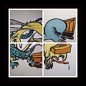 Vitraux in Four Sheets Puzzle of Life