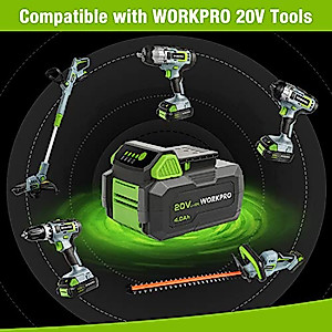 WORKPRO 20V 4.0Ah Lithium-ion Battery Pack