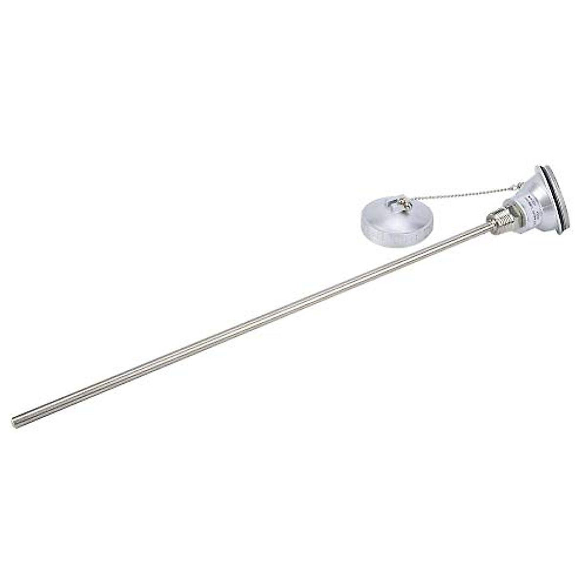 1/2" NPT Thread Thermocouple Terminal Head RTD PT100 Stainless Steel Temperature Sensor Probe (400mm)