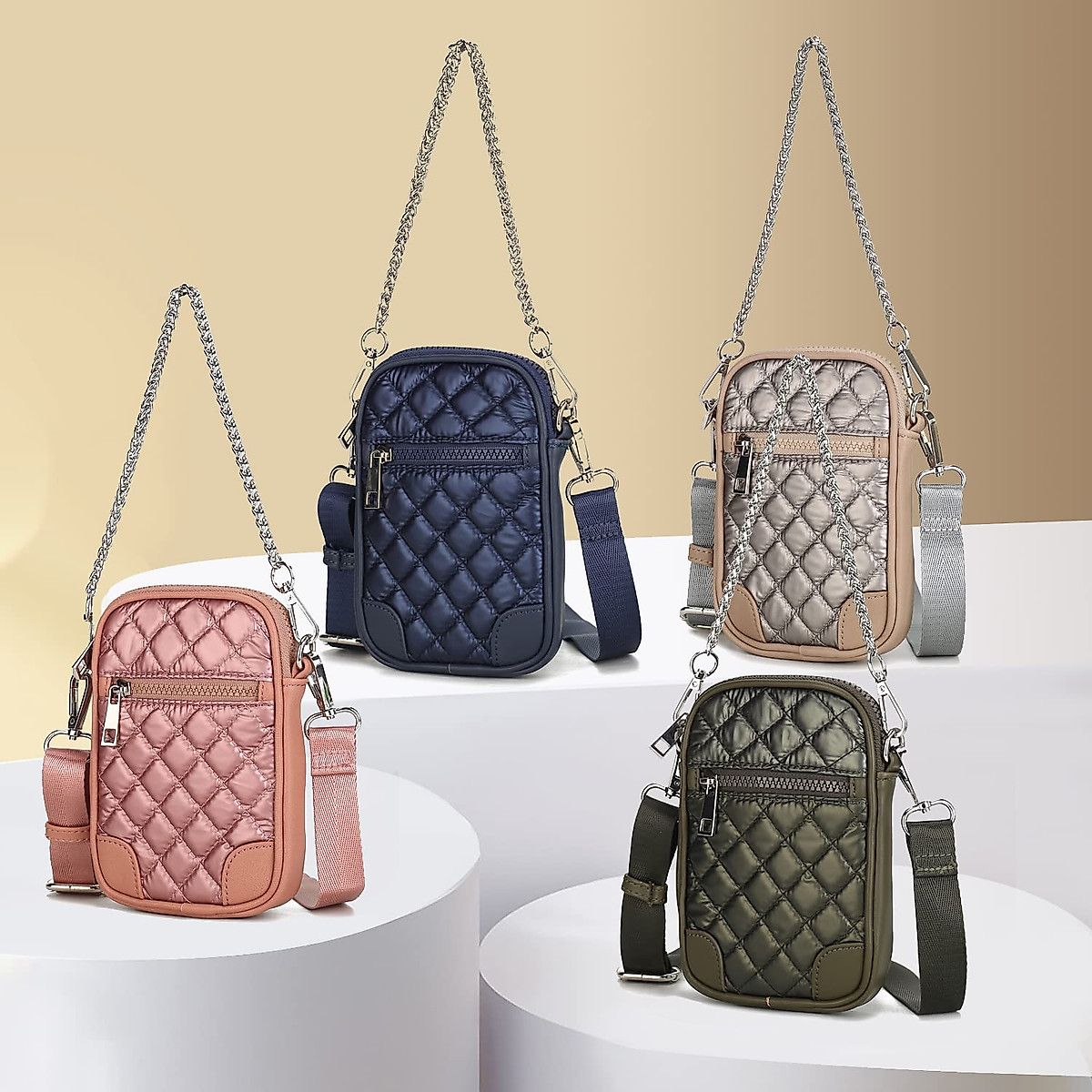 MKF Collection Crossbody bags for woman shoulder cell phone wallet purse