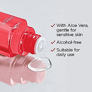L'Oreal Paris Revitalift 5% Pure Glycolic Acid Peeling Toner with Aloe Vera, Smooth Skin & Reveal Glow, Daily Exfoliant, Alcohol Free, Fragrance Free 6 fl oz