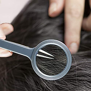 Carson Lighted MagniGrip 4.5x LED Lighted Magnifier with Precision Tweezers (MG-88)