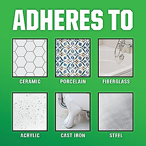 Rust-Oleum 384165 Tub And Tile Refinishing 2-Part Kit, Gloss White,White