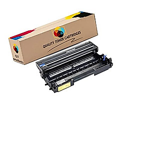 QT Ink (QT) with Compatible Toner Cartridge Replacement for Brother DR600 use with HL-6050, HL-6050D, HL-6050DN, HL-6050DW (Black)