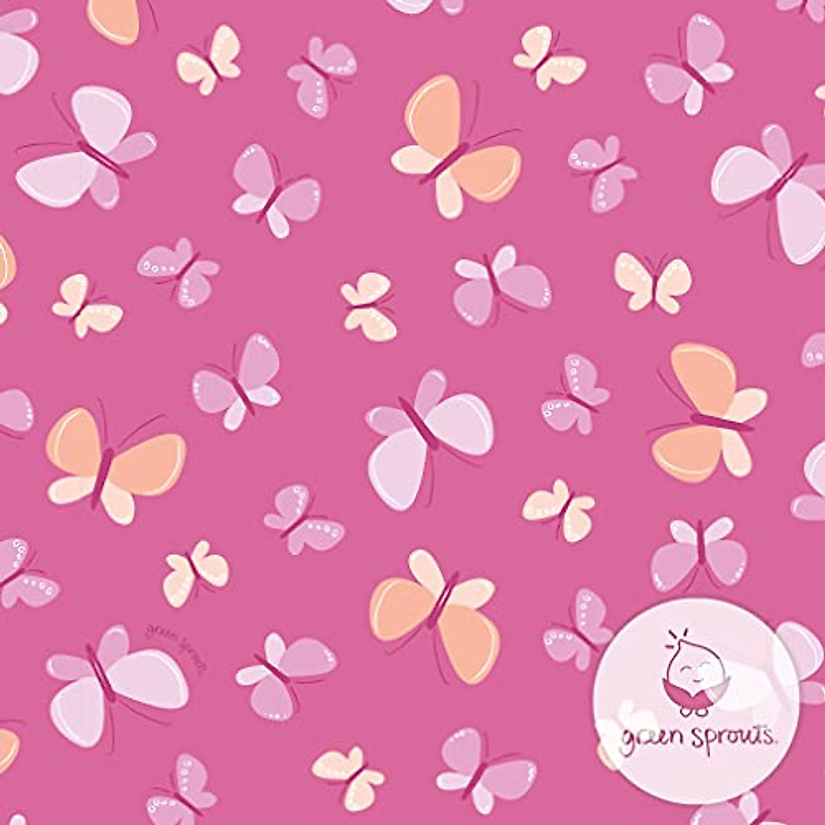 i Play Girls Reusable Absorbent Baby Swim Diapers Pink Butterflies 6 Months