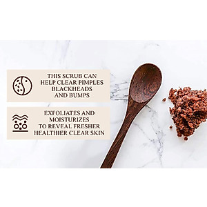 Handcraft Arabica Coffee Body Scrub for Skin Care and Face Care 20 oz – Exfoliating Body Scrub, Face Scrub and Foot Scrub for Men and Women – Moisturizing Salt Scrub for Age Spots and Smoother Skin