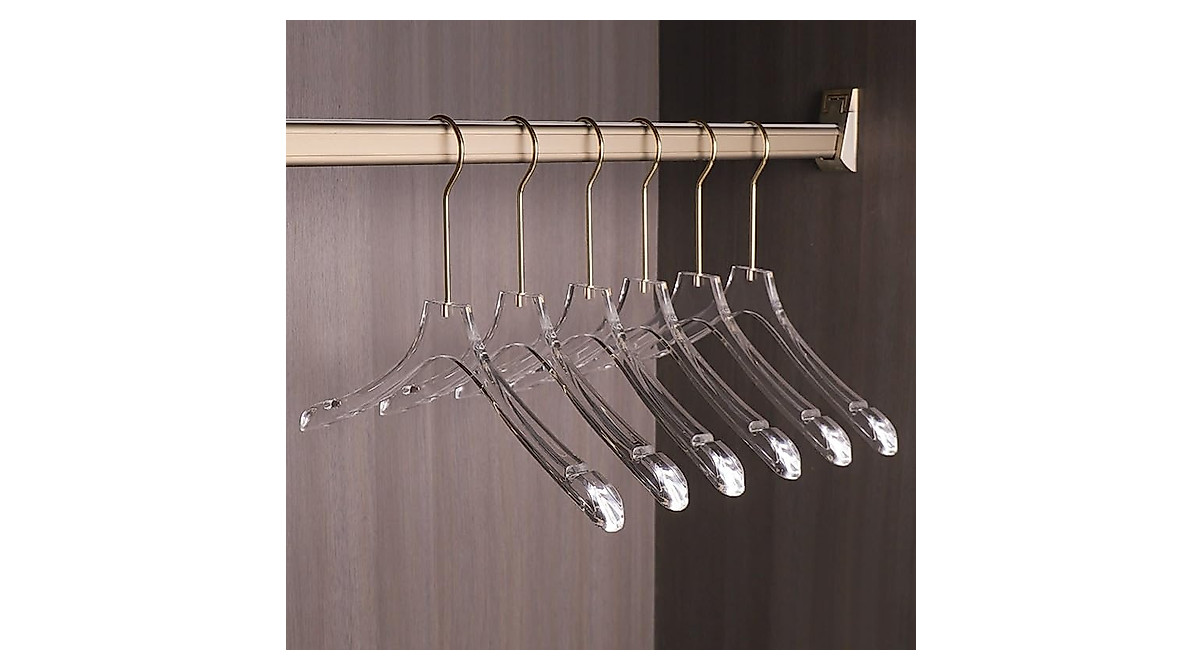 ZHYHSM-111 Acrylic Clothes Rack for Tidy Wardrobes