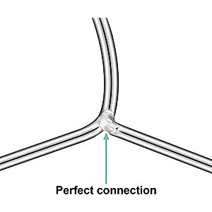 TIMMY Wire Hangers 30 Pack 16.5-Inch Stainless Steel Strong Metal Coat Hanger ,Heavy-Duty, Non-Slip, Space-Saving Clothes Hangers