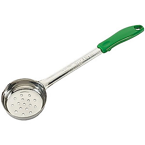 Winco Perforated Food Portioner, 4-Ounce, Green