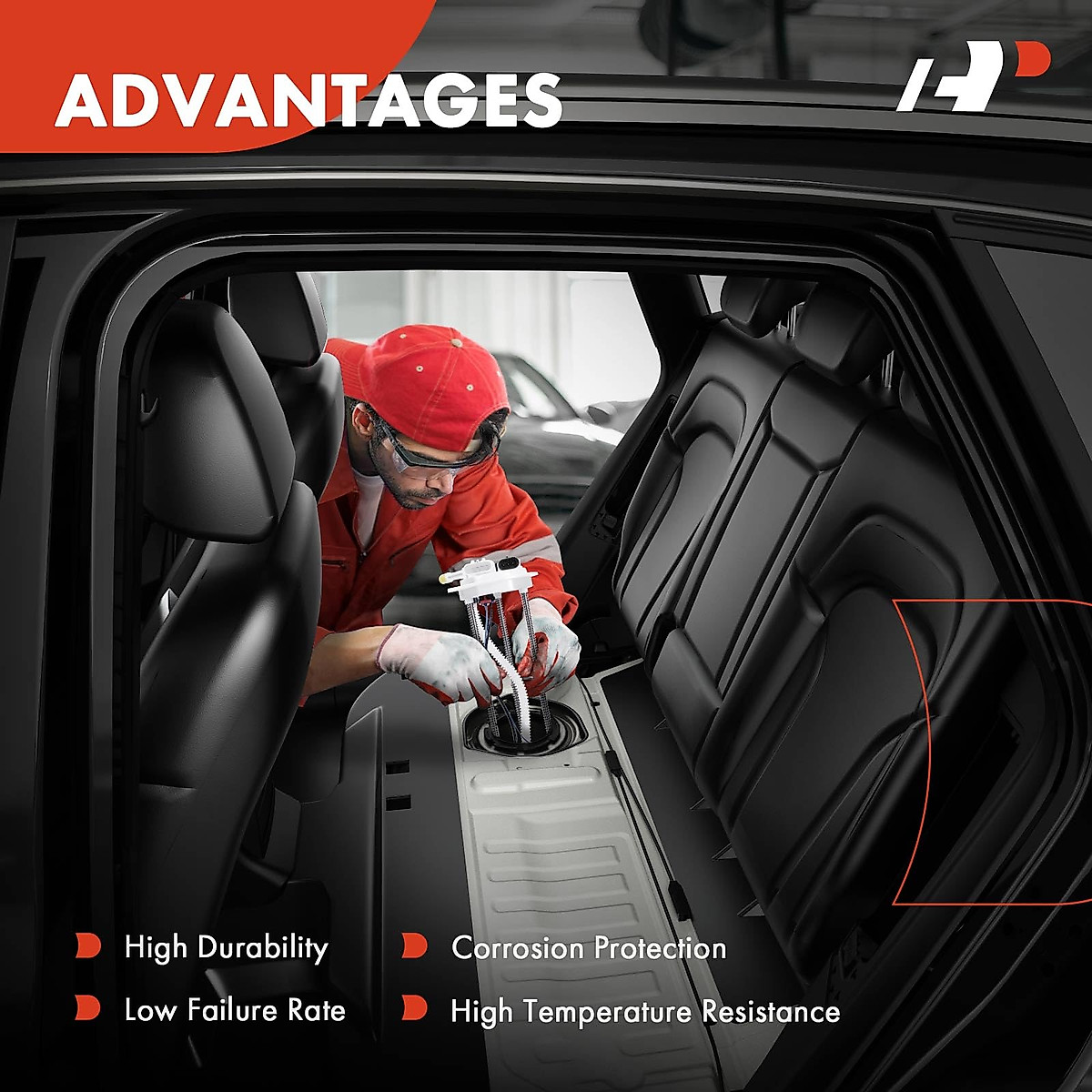 A-Premium Fuel Gas Tank Sending Unit Compatible with Chevrolet Blazer 1987-1991, R10/R20/R1500/R2500/V10/V20 Suburban & GMC Jimmy, R1500/V1500 Suburban, 31 Gallon Tank, with 4 Outlets