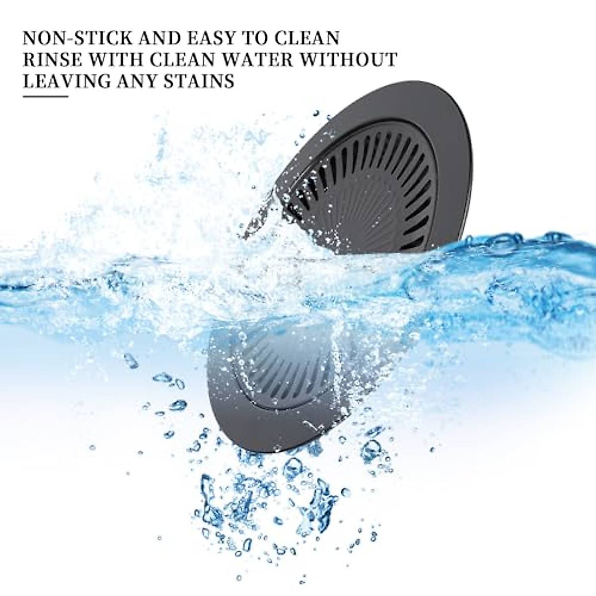 Kelepu Korean BBQ Grill Korean Style BBQ Grill Plate Smokeless Round Nonstick Iron Household Barbecue Pan Roasting Grill Pan with Outer Pan and Inner Pan for Indoor Outdoor Home Camping