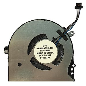 HK-Part Replacement Fan for HP Pavilion 15-CC 15-CC700 15T-CC000 15-CC708TX 15-CC715TX 14-BK 15-CK TPN-Q191 CPU Cooling Fan 927918-001