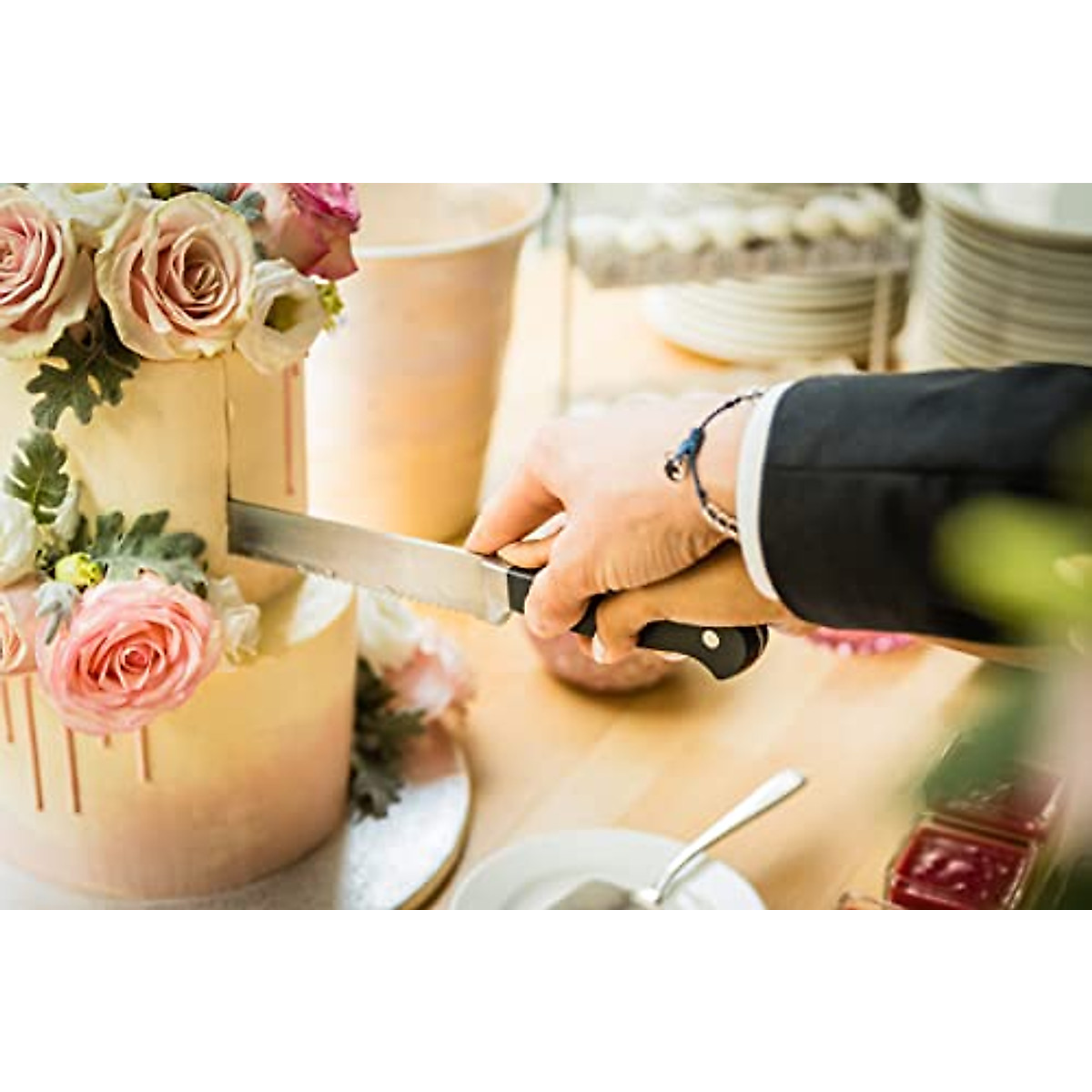 Rustic Wedding Cake Topper/Custom Script Cake Toppers for Wedding/Personalized Wedding Cake Topper/Mr and Mrs Cake Toppers