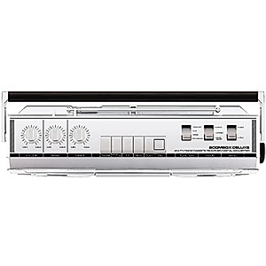 ION Audio Boombox Deluxe Stereo with Bluetooth AM/FM Radio Cassette Dual Speakers Full-Range Bass & Mic (Renewed)