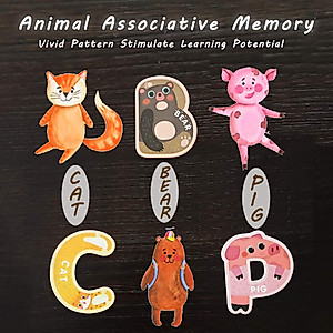 Magnetic Letters for Classroom Whiteboard, Alphabet Magnets ABC for Toddlers Fridge 3+ Year Old, Large Jumbo Refrigerator, Spelling Preschool Learning Toys for Boys Girls, Educational Games for Kids