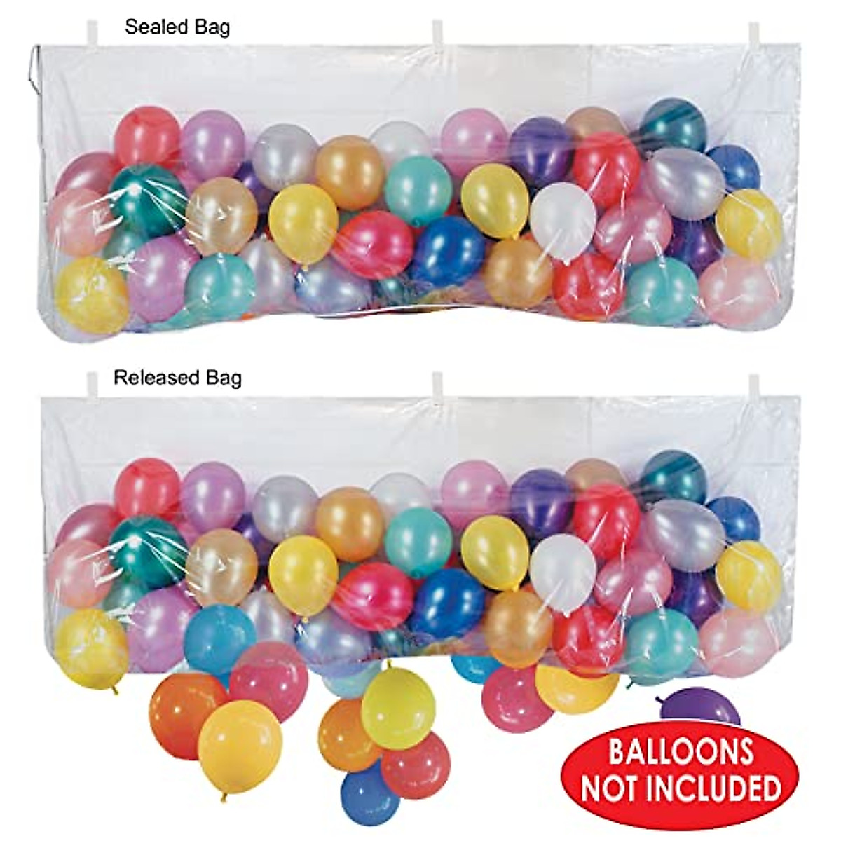 Pkgd Plastic Balloon Bag (bag only) Party Accessory (1 count) (1/Pkg)