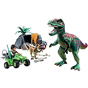 Playmobil Explorer Quad with T-Rex