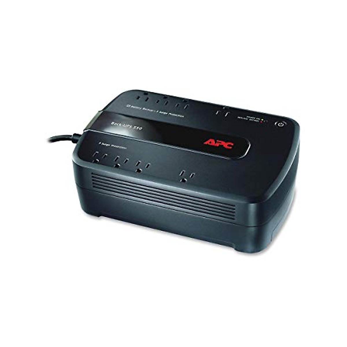 APC UPS Battery Backup for Computer, BE550G Surge Protector with Battery Backup, Dataline Protection