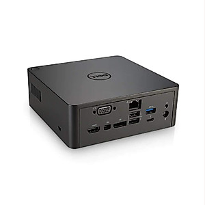 Dell TB16 Thunderbolt 3 (USB-C) Docking Station with 180W Adapter, Black, Model:452-BCNP