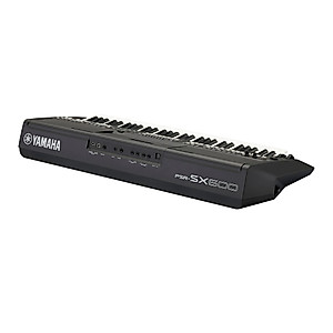 Yamaha PSRSX600 Arranger Workstation keyboard,Black