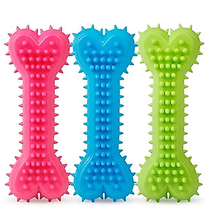 Dog Bone Dental Care ChewToy (Blue)