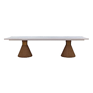 TOV Furniture Rishi Natural Rope Rectangular Table