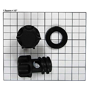 Cooler Drains Rotomolded Plug Replacement fits Yeti RTIC ORCA (2-Pack)