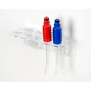 Oral Breeze | Red & Blue Replacement Tips | Water Flosser Irrigator Tips | Compatible with All Oral Breeze Products