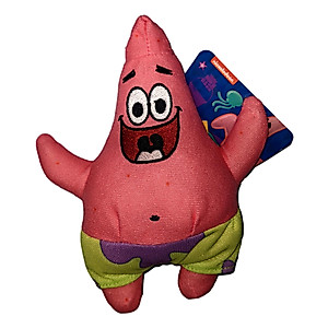 TBS Spongebob and Patrick Stuffed Figure Plush Doll Toy Set Gift Kids Boys Girls, 6.5 inches
