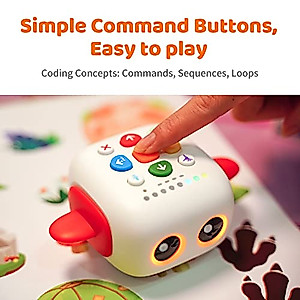 Matatalab TaleBot Pro Coding Robot kit for Kids Ages 3-5, Educational Learning Toys, STEM Interactive Robotics, Screen-Free Toys for Toddlers to Learn Early Programming to Homeschool & Classroom Pre-K