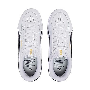 PUMA Women's KARMEN REBELLE Sneaker, Puma White-Puma Black, 9.5