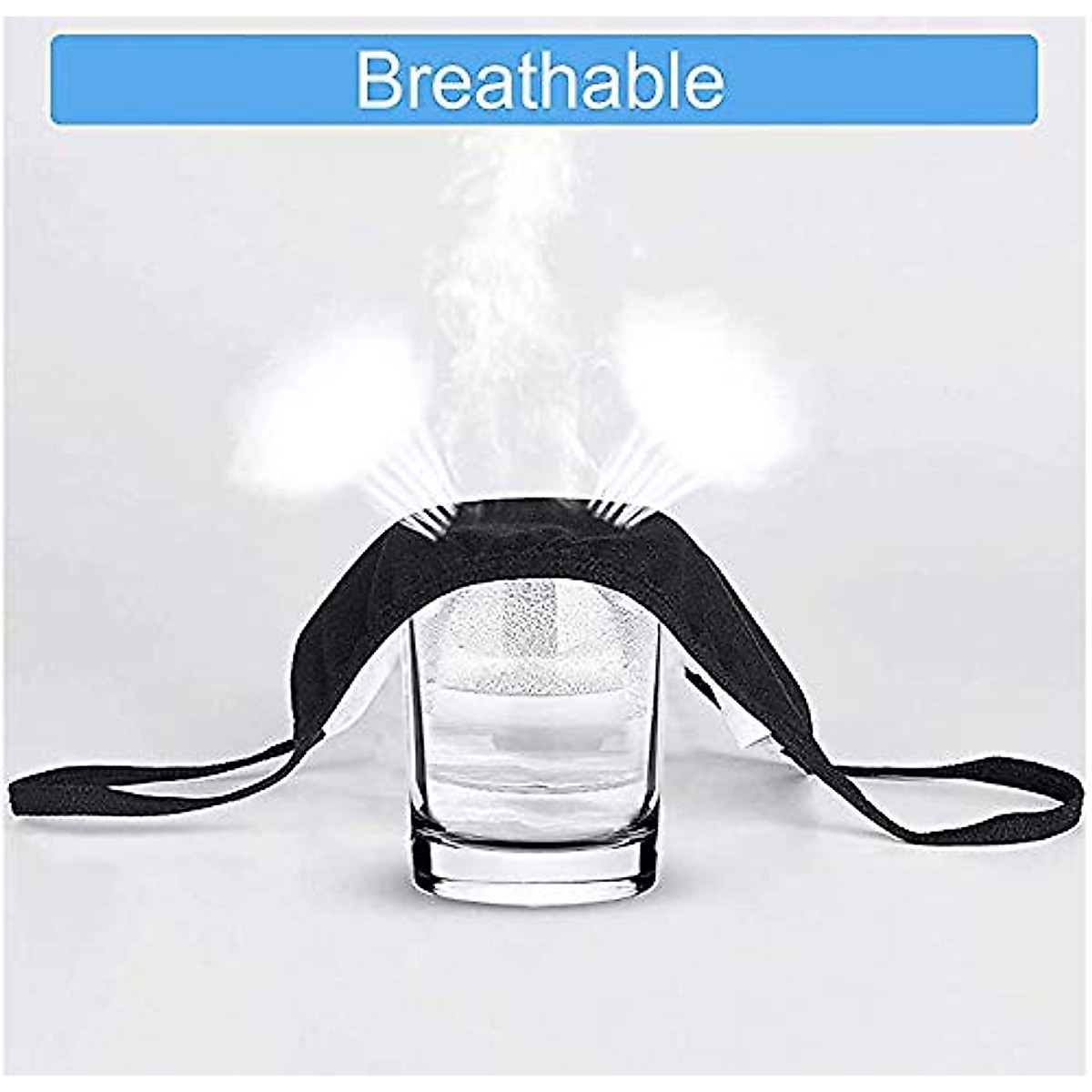 Simpli-Magic Reusable Face Mask, One Size (Pack of 20), Black/White, 20 Pack