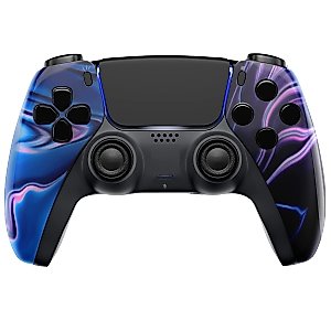 MODDEDZONE Wireless Controller for PS5 with Exclusive and Unique Designs Compatible with PlayStation 5 and PC - The Ideal Christmas Gift for Gaming Enthusiasts - Expertly Crafted in USA Chaos