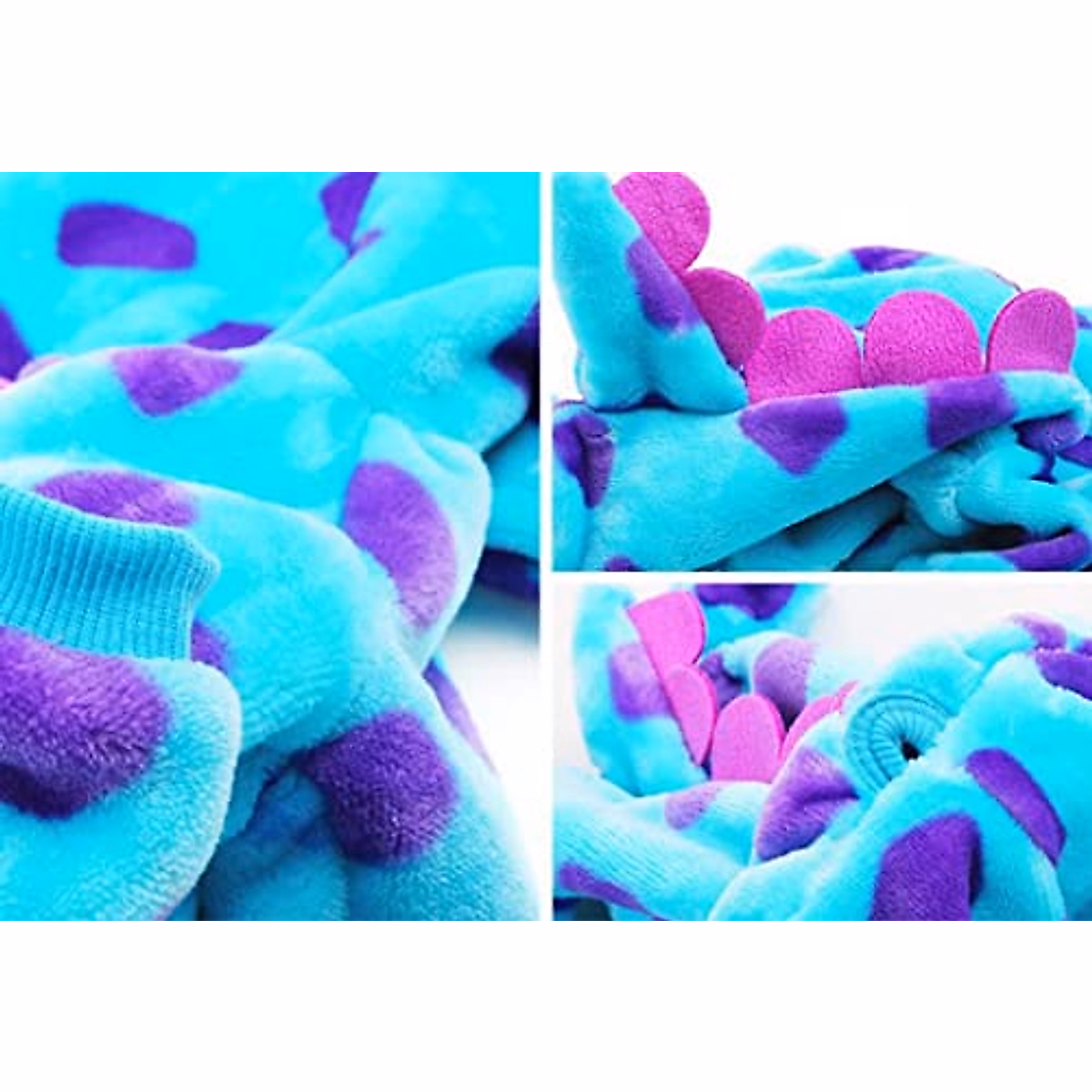 YOUDirect Pet Clothes - Dog Cat Puppy Jacket Apparel Soft Coral Fleece Material Jumpsuit Winter Coat with Hat Coat Hoodie for Teddy Dog Pet Plush Outfit, Blue (XX-Small)