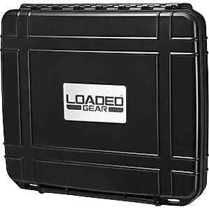 Loaded Gear Tablet Hard Case, Small, Black by BARSKA (BH11954)