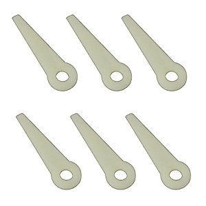 DGBRSM 6pcs Polycut Trimmer Head Blades Replacement Poly Cut Blades Nylon Trimmer Blade Compatible with Stihl 20-3 Lawn Mower Accessories Garden Tool
