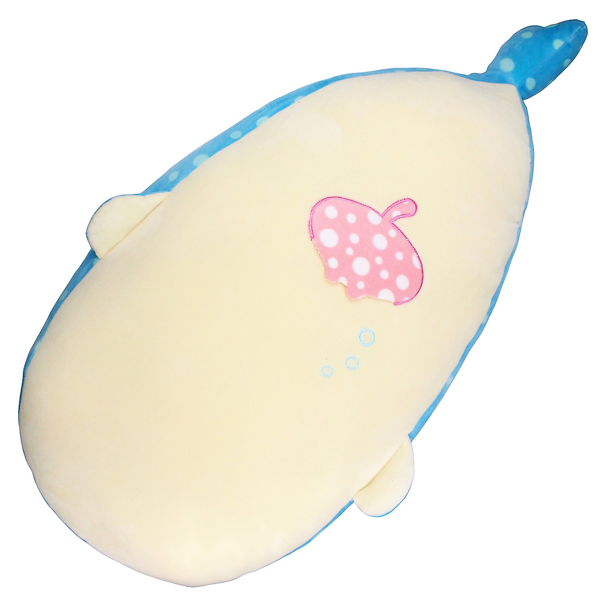 Vintoys Very Soft Blue Whale Shark Big Hugging Pillow Plush Doll Fish Plush Toy Stuffed Animals 27"