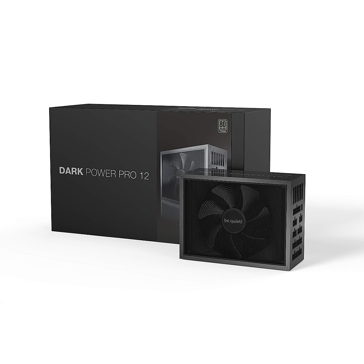 be quiet! Dark Power Pro 12 1500W Quiet Performance Power Supply | 80 Plus Titanium Efficiency | ATX | Fully Digital | Modular | Virtually Inaudible Silent Wings Fan | Black |