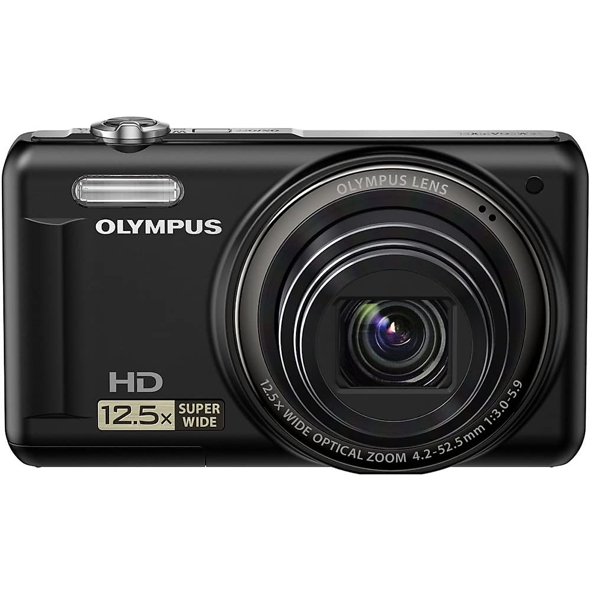 Olympus VR-320 14 MP Digital Camera with 12.5x Optical Zoom and 3" LCD (Black) (Old Model)