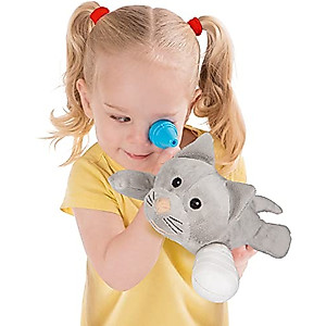 Melissa & Doug Examine and Treat Pet Vet Play Set (24 pcs) - Kids Veterinary Play Set, Veterinarian Kit For Kids, STEAM Toy, Pretend Play Doctor Set For Kids Ages 3+