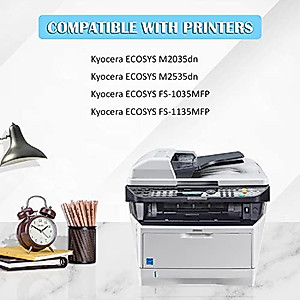 ASEKER Compatible Toner Cartridge TK1142 TK-1142 TK 1142 1T02ML0US0 for Kyocera MITA FS-1035MFP FS-1135MFP Kyocera ECOSYS M2035dn M2535dn Printers High Yield 7200 Pages (Black,2pack)